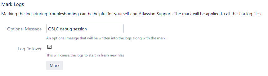 Debugging errors using Jira logs